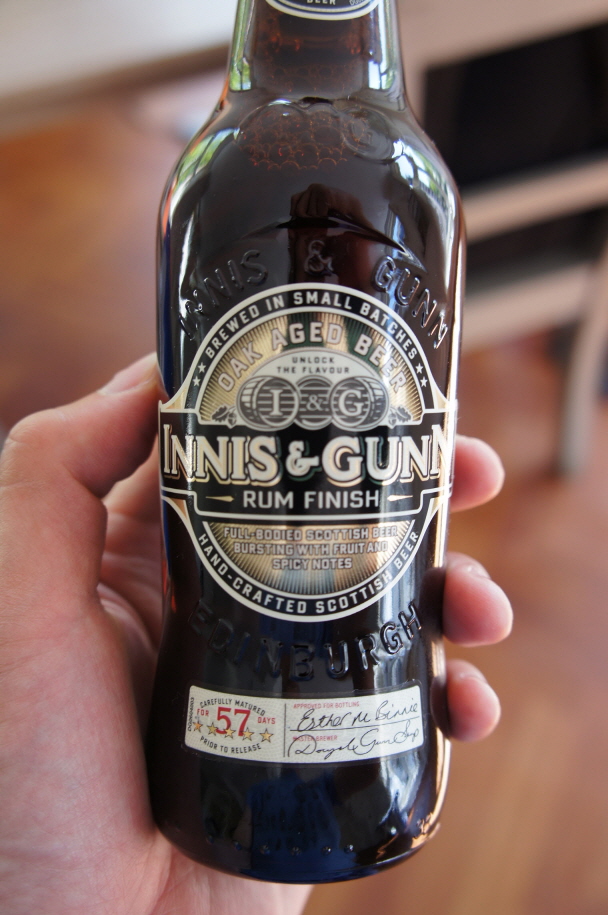 Rum Finish (럼 피시쉬) English Strong Ale by 이니스 앤 건(Innis & Gun) : 네이버 블로그