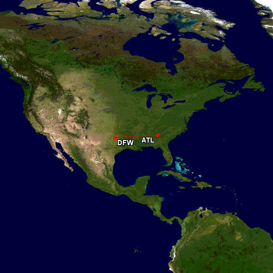 아메리칸항공 (American Airlines) 달라스(DFW)-아틀란타(ATL) AA1186 후기 #1 : 네이버 블로그