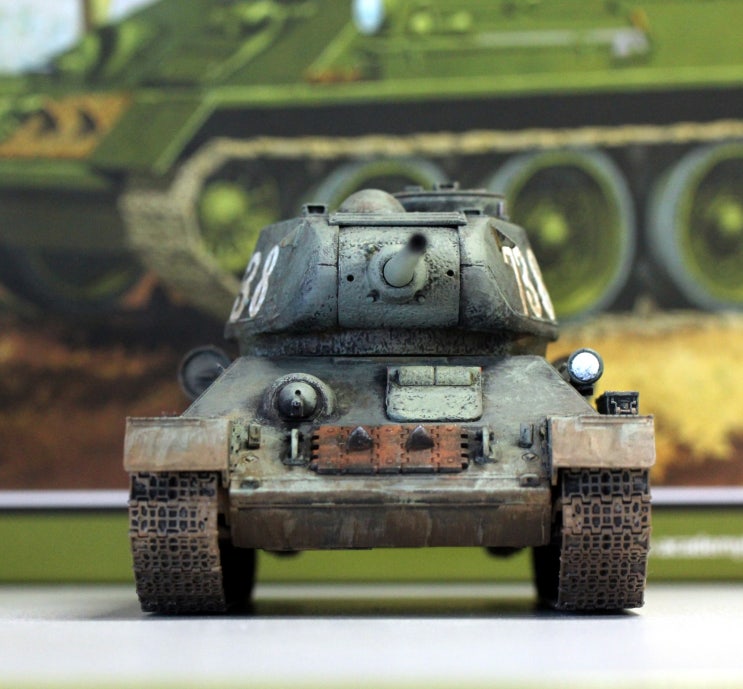 아카데미 T-34/85 ACADEMY 1/35 : 네이버 블로그