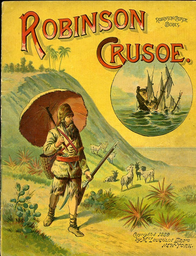 로빈슨 크루소 고전 서적의 커버와 삽화[Robinson Crusoe Classic Books Cover posters and ...