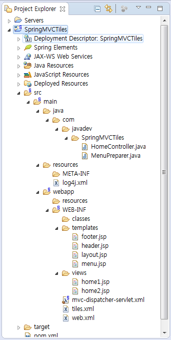Spring MVC Tiles 3 Preparer 적용(페이지 공통 요소 분리하기) : 네이버 블로그