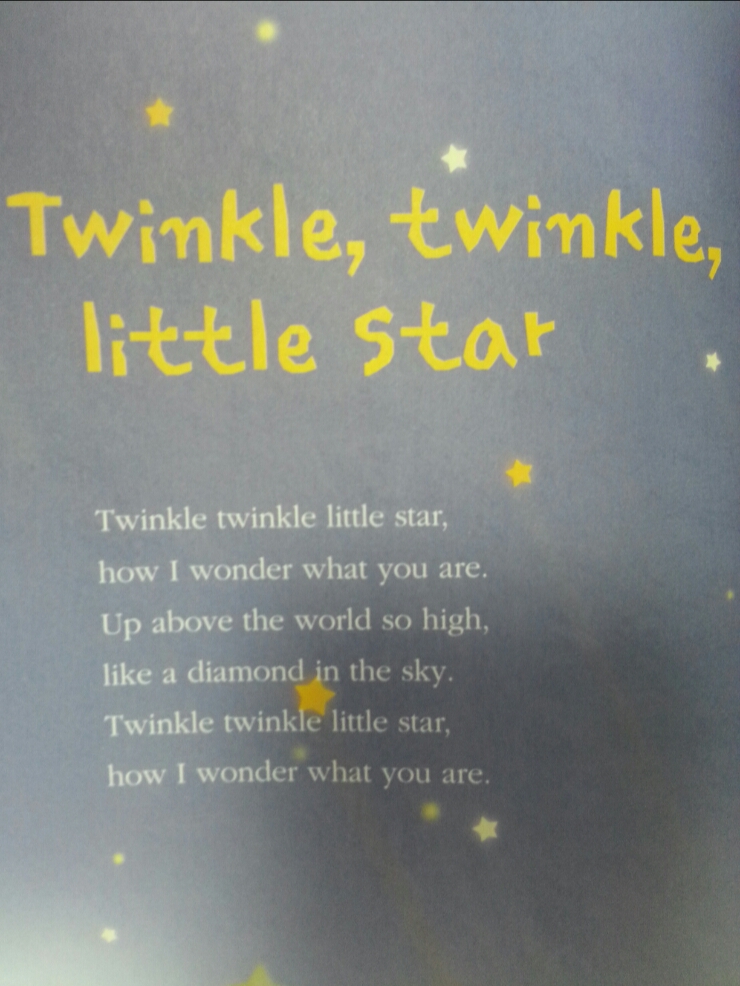 [영어동요] Twinkle, twinkle, little star : 네이버 블로그