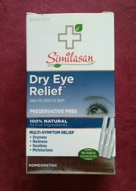 인공눈물, Similasan, Dry Eye Relief, Sterile Eye Drops, 0.33 fl oz (10 ml ...