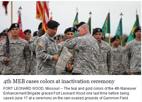 (2015.06.17) 제4기동증강여단 해체 : 네이버 블로그