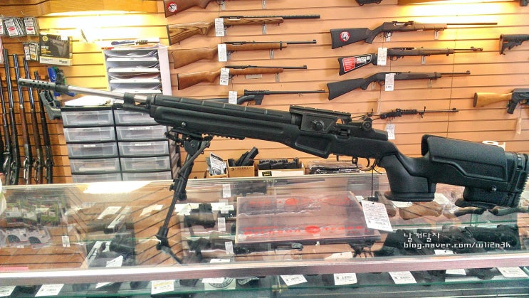 스프링필드 Springfield M1A 7.62mm NATO + JAE-100 폴리머스톡 커스텀 소총 : 네이버 블로그
