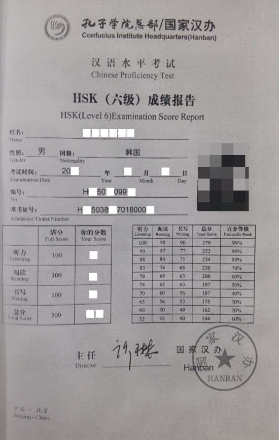 중국공자학원, hanban HSK자격증 중국현지 공증 및 영사확인 : 네이버 블로그