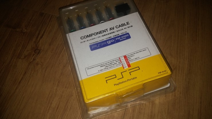 [PSP GO] Component AV Cable (PSP GO : 전용 컴포넌트 케이블) : 네이버 블로그