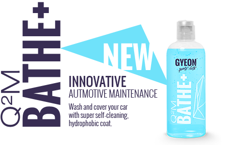 GYEON Quartz Cloth® 카샴프(세정력+발수코팅) Q2M BATHE+ : 네이버 블로그