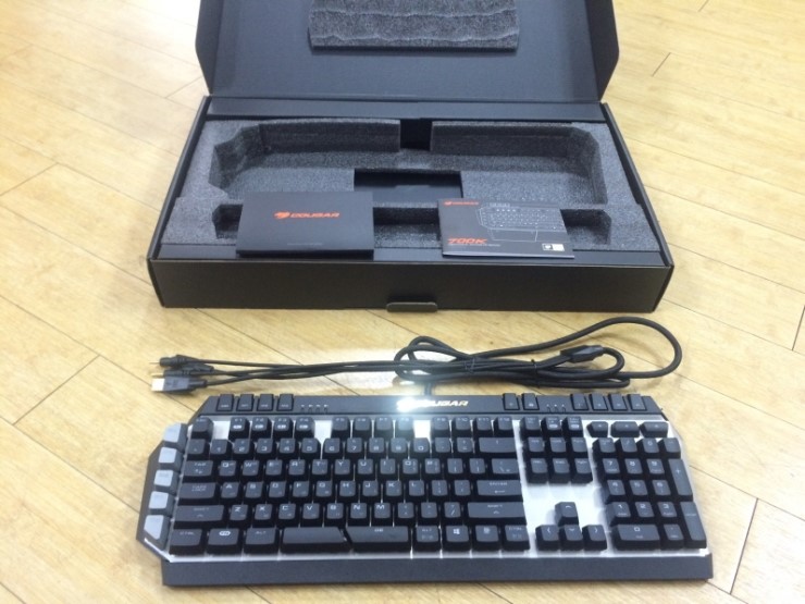 [쿠거700k 개봉후기] 기계식키보드추천, 쿠거700k개봉기, 기계식키보드명품 강력추천!!! : 네이버 블로그