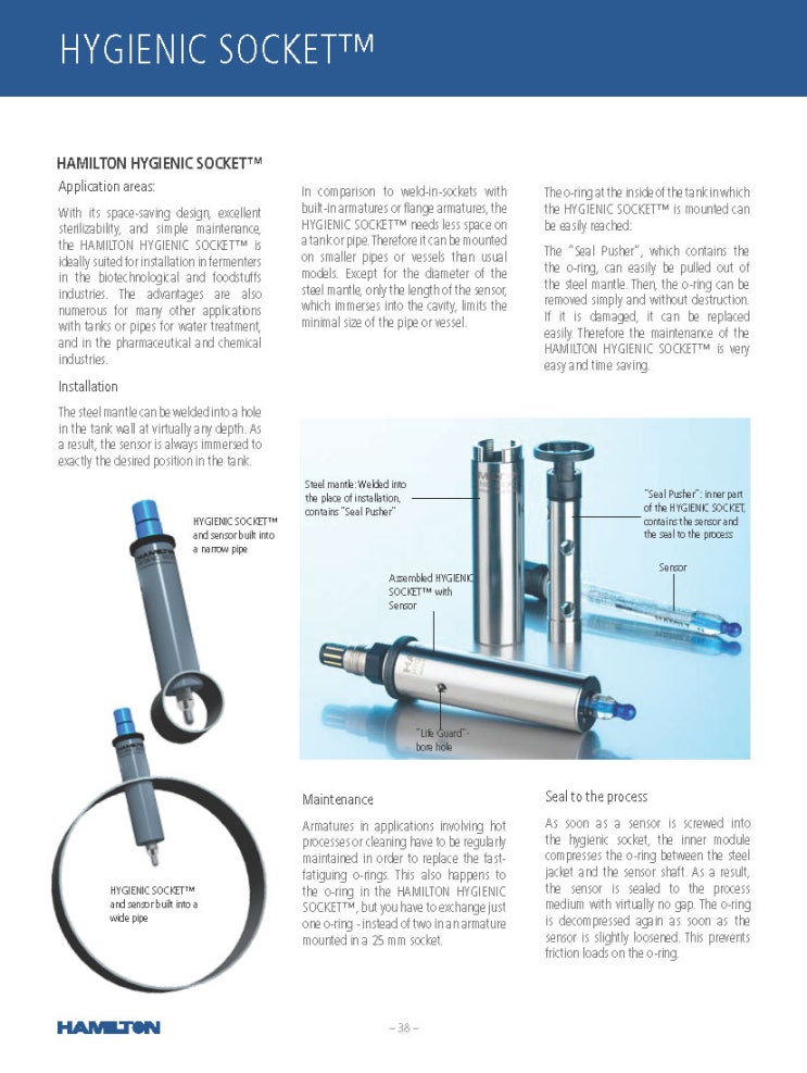 Hygienic Sensor Socket (Sensor Adapter) : 네이버 블로그