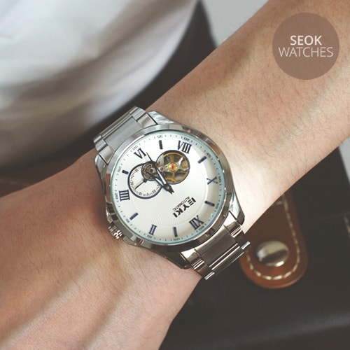 석와치스 EYKI 프리미어라인 오토메틱 남성 메탈시계 EY-207 프리뷰 : 네이버 블로그