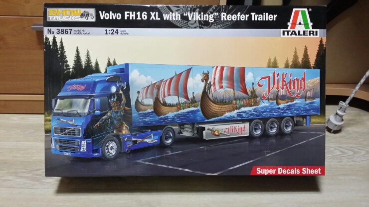 1/24 ITALERY Volvo FH16 & viking reefer truck review : 네이버 블로그