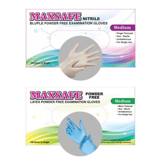 MAXSAFE Latex Gloves, MAXSAFE Nitrile Gloves : 네이버 블로그