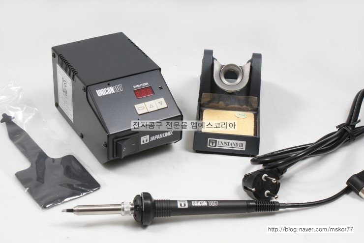 무연납 대응 최신 기술의 인두기 일본제품 인두스테이션 셋트 UNICON-107 SERIES : 네이버 블로그