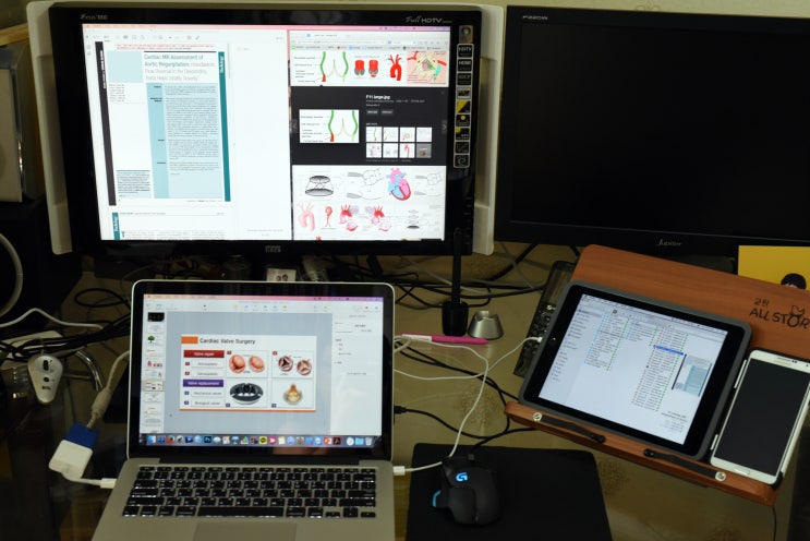 [20150722] Duet Display+아이패드 에어2로 트리플 모니터 구성하기 : 네이버 블로그