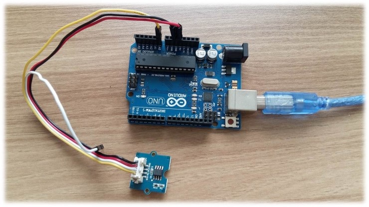 [아두이노 강좌] 아두이노 온도 센서 사용하기 (Arduino Grove - Temperature Sensor) : 네이버 블로그