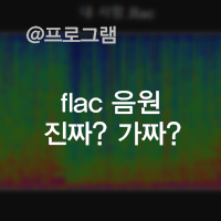 flac 파일 진짜인지 가짜인지 구별 방법 : 네이버 블로그