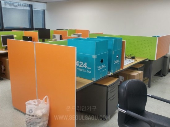 예쁜파티션, 칸막이, 책상파티션, 사무실파티션, 스크린파티션, 책상칸막이, 사무실파티션설치, 파티션전문 / 몬드리안가구 (안양 ...