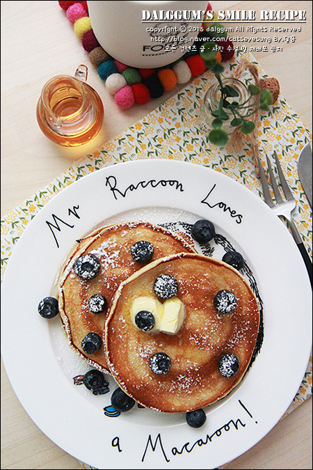 팬케이크 예쁘게 굽는법! 기분 좋은 팬케이크~ : 네이버 블로그