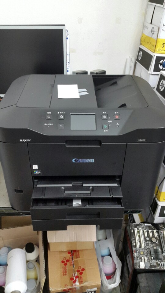 [캐논복합기] 캐논 MB2390(MB5390) 복합기 무한공급기 장착 : 네이버 블로그