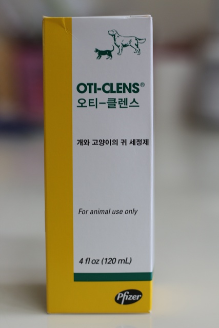 [리버펫] 강아지 귀세정제 오티클렌스(OTI-CLENS) 리뷰~ : 네이버 블로그