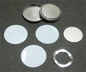 배터리/Battery/CR2032 316 coin cell cases (20d x 3.2t mm) with O-rings ...