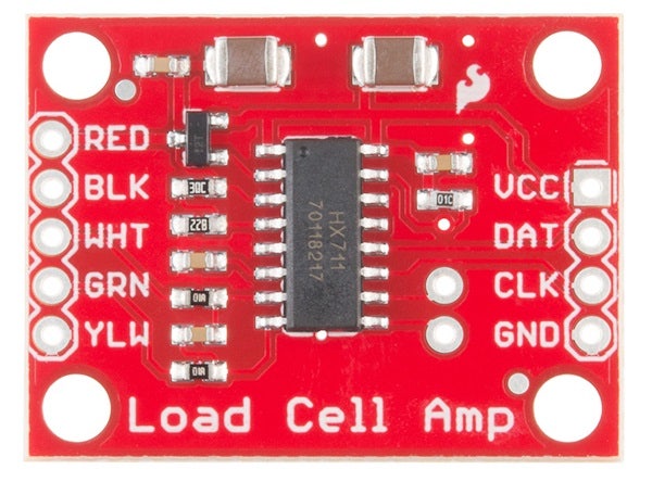 [아두이노 강좌] 아두이노 로드셀(Load Cell), 무게측정 센서, 계측 앰프 사용하기 (Sparkfun Load Cell ...