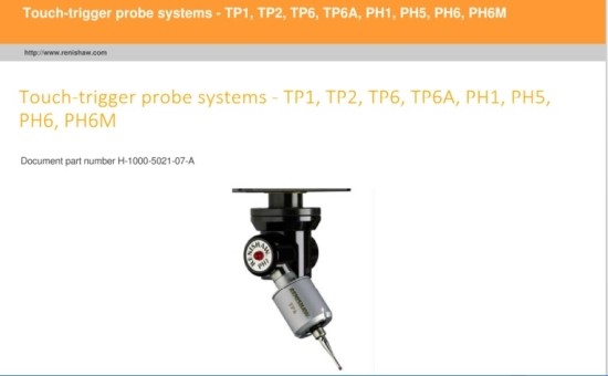 수동 프로브 시스템 TP1 TP2 TP6 TP6A PH1 PH5 PH6 PH6M 브로슈어 - Brochure of Manual ...