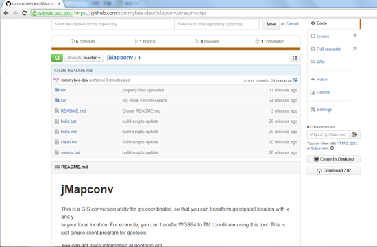 jMapconv 소스 사용하기 - github : 네이버 블로그