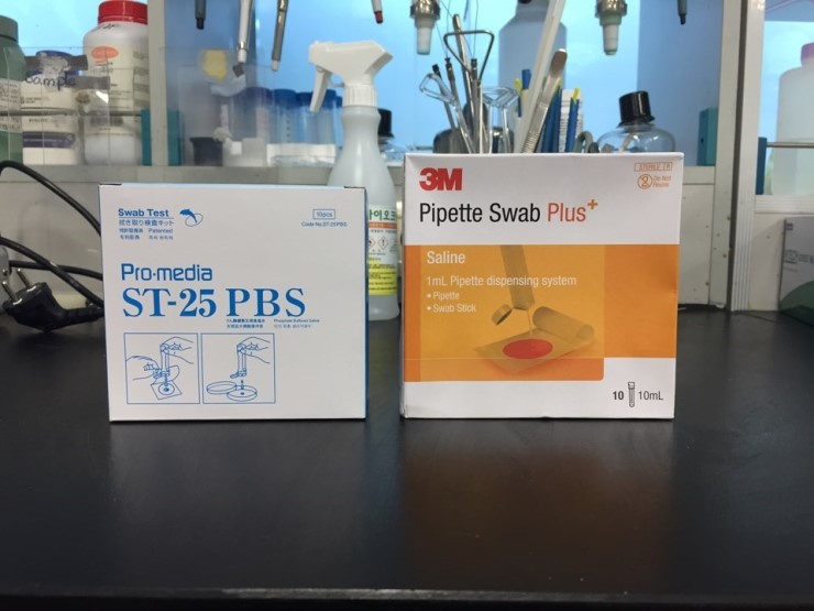 표면채취도구 swab kit (3M vs 엘멕스) 에 대해 알아봅시다! : 네이버 블로그