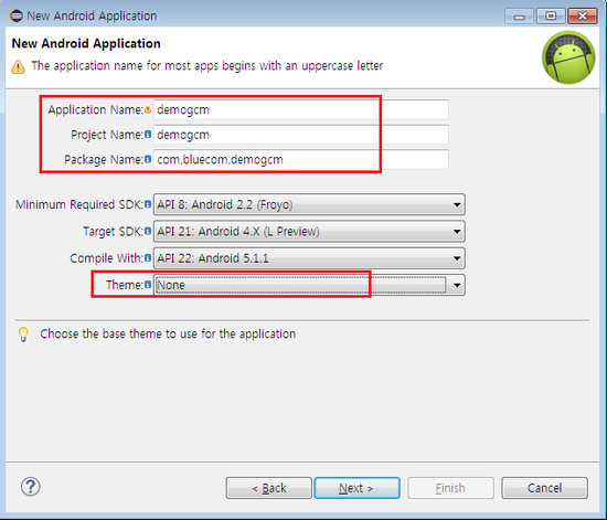 [GCM]앱(App) 만들기 : 네이버 블로그