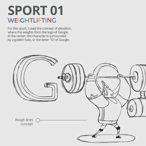 [일러스트] Google doodles Rio 2016 : 네이버 블로그