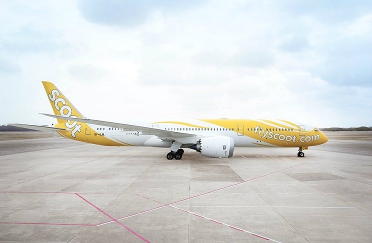 싱가포르행 scoot 항공 보잉787 드림라이너 상세후기 : 네이버 블로그