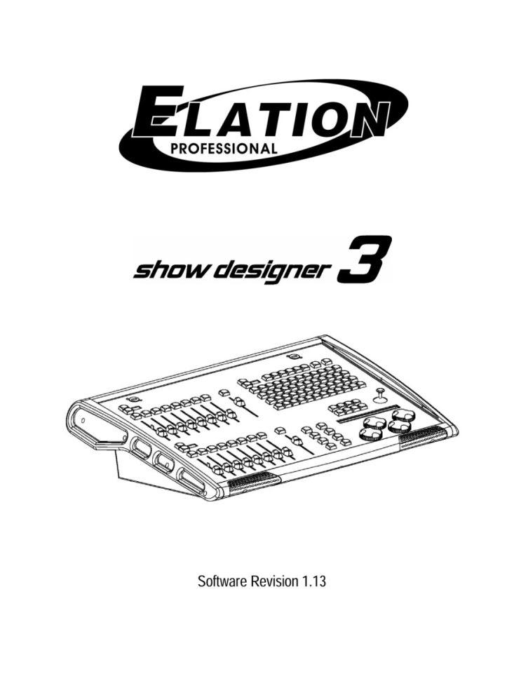show designer 3 장비 사양서 입니다. (영문) : 네이버 블로그