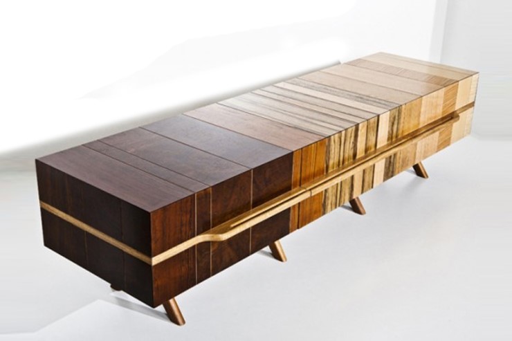 [가구 디자인] Chissick Design Turns Salvaged Wood Scraps Into Beautiful ...