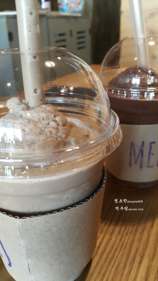 [강북구/수유동 괜찮은 카페] 추천! "MERCI.J COFFEE " 메르시 제이 . 초코칩치노 괜찮음~:) : 네이버 블로그