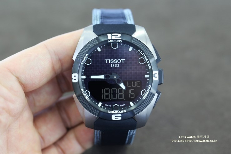 티쏘 티터치 익스퍼트 솔라 직물 스트랩 T091.420.46.051.01 [스와치그룹코리아 正品] TISSOT T-TOUCH EXPERT SOLRA : 네이버 블로그