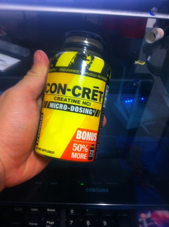 Con-Cret Creatine Dosing 48 capsules 후기 / 콘크릿 크레아틴 : 네이버 블로그
