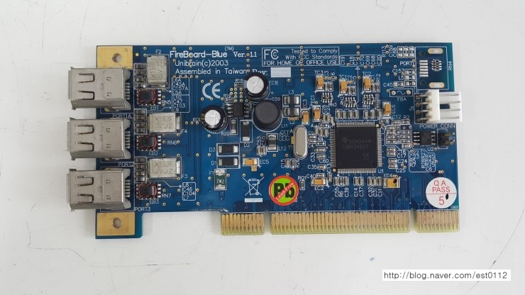 Fireboard-Blue PCI 1394 Card : 네이버 블로그