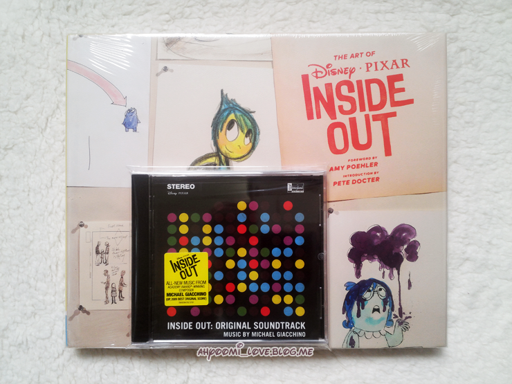 디즈니 픽사 인사이드 아웃 Soundtrack (OST) 와 The Art of Inside Out (아트북) : 네이버 블로그
