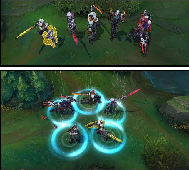롤lol 프로젝트 스킨 5종 인게임 프로젝트 제드 루시안 레오나 마스터 이 피오라 인게임 영상 네이버 블로그