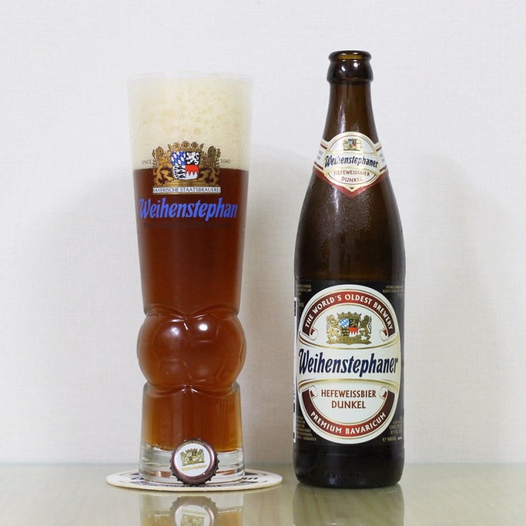 바이엔슈테판 헤페바이스비어 둔켈 / Weihenstephaner Hefeweissbier Dunkel : 네이버 블로그