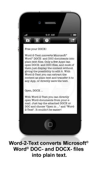 Word-2-Text Converter, Free, Productivity, iOS 5.1 , iPhone, iPad : 네이버 블로그