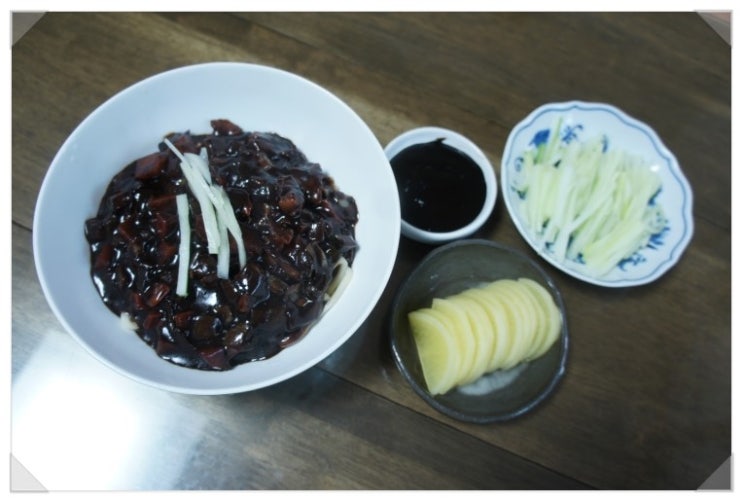 * 집밥 백선생 짜장면~~ 사먹는 맛과 같아요 * : 네이버 블로그