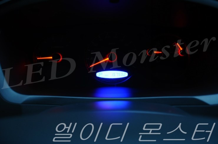 쌍용자동차 카이런 계기판led튜닝 오토공조기led튜닝 핸들리모콘led 튜닝 시공 네이버 블로그