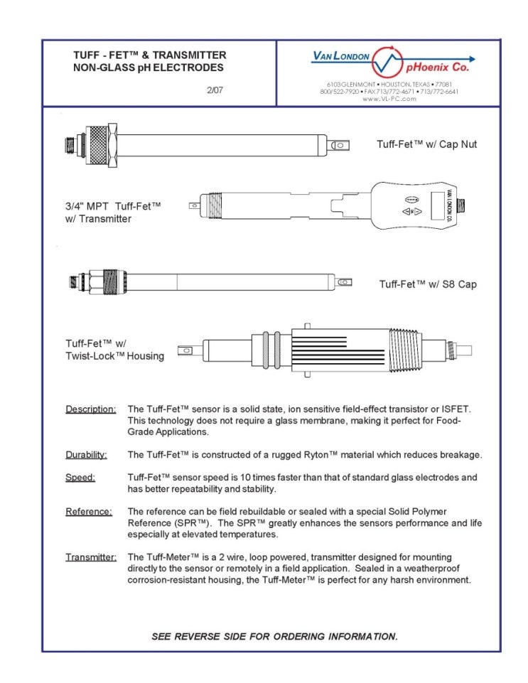 TUFF-FET & Transmitter (ISFET pH Sensor) : 네이버 블로그