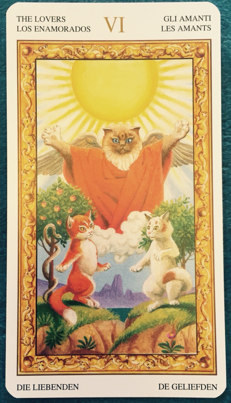 타로마스터 루시 : 찹쌀떡~ - 메이저 아르카나 6 연인 Major Arcana 6 The Lovers : 네이버 블로그