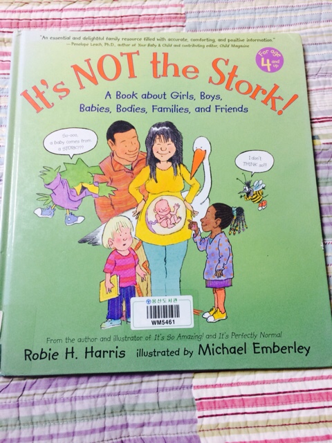 [ 도서관책] 6세 썬더의 성교육 책: It's not the stork!!! : 네이버 블로그