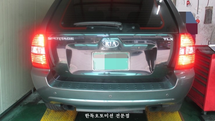 2004년 기아자동차 스포티지 오토미션정비 후진슬립 2단 4단 변속불량 라지에타교환 네이버 블로그