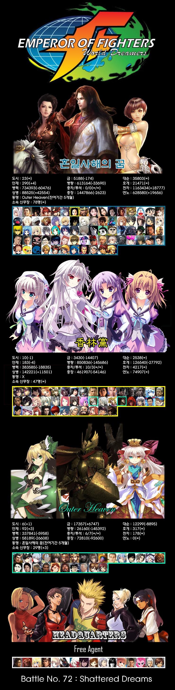 [EOF] Battle No. 72 : Shattered Dreams(BGM) : 네이버 블로그